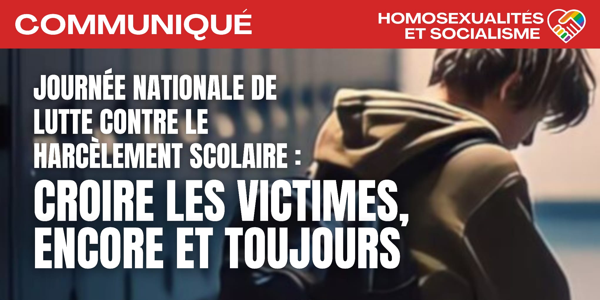 Journée nationale de lutte contre le harcèlement scolaire : Croire les victimes, encore et ...